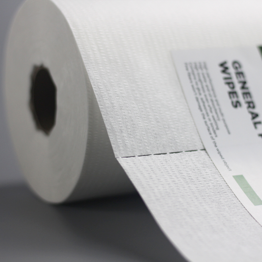 Wholesale X70 White jumbo Perforated Roll Industrial cleaning towels ...