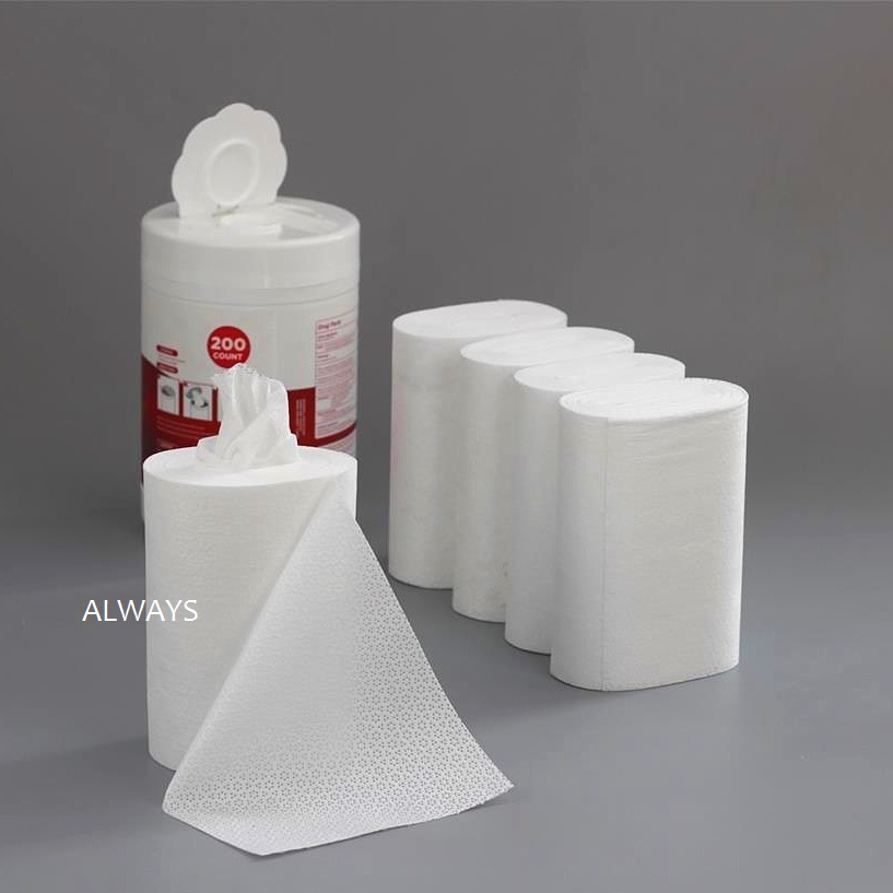 Wholesale Pull-Out Sterile Spunlace Nonwoven Dry Nonwoven Wipes Roll in ...